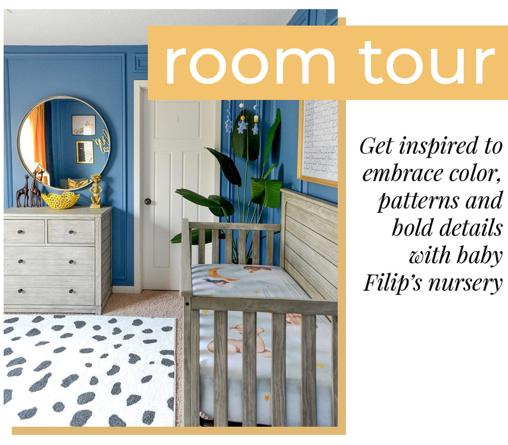 Nursery Inspo: We are obsessed with Filip's bold, colorful nursery ...