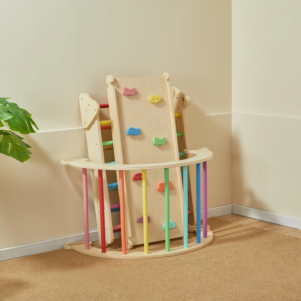 Tiny Land® 5-in-1 Rainbow climbing set – Rookie Humans